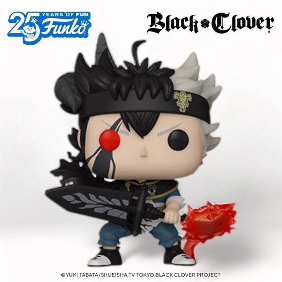 Funko | Toys | Funko Pop Anime Black Clover Black Asta Figure 42 | Poshmark